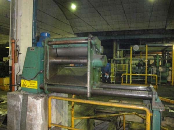 Linea di taglio longitudinale (slitter) 350 x 0,15-2 - TESI SRL