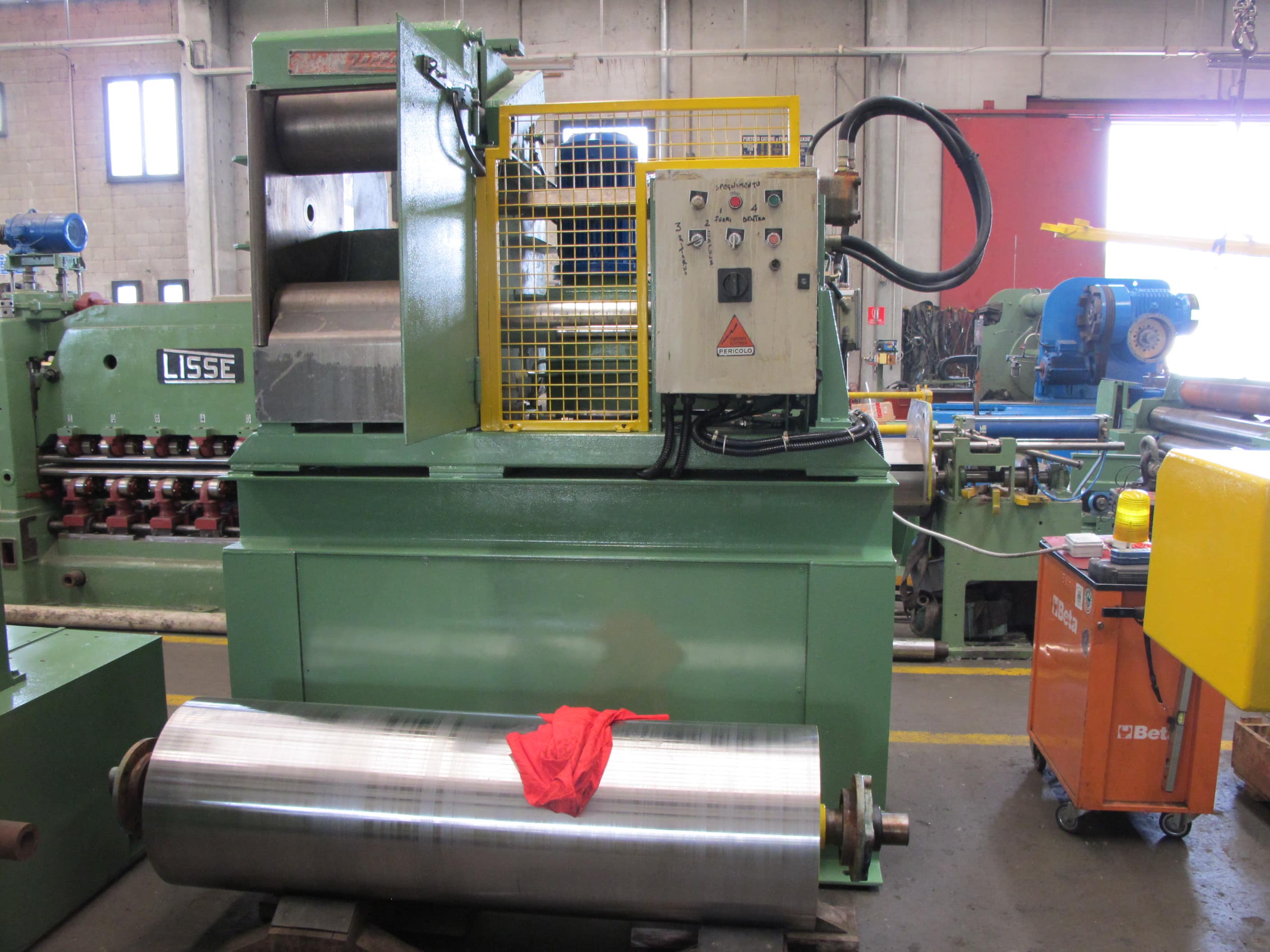 LINEA DI TAGLIO LONGITUDINALE 1500x3,5 - TESI SRL